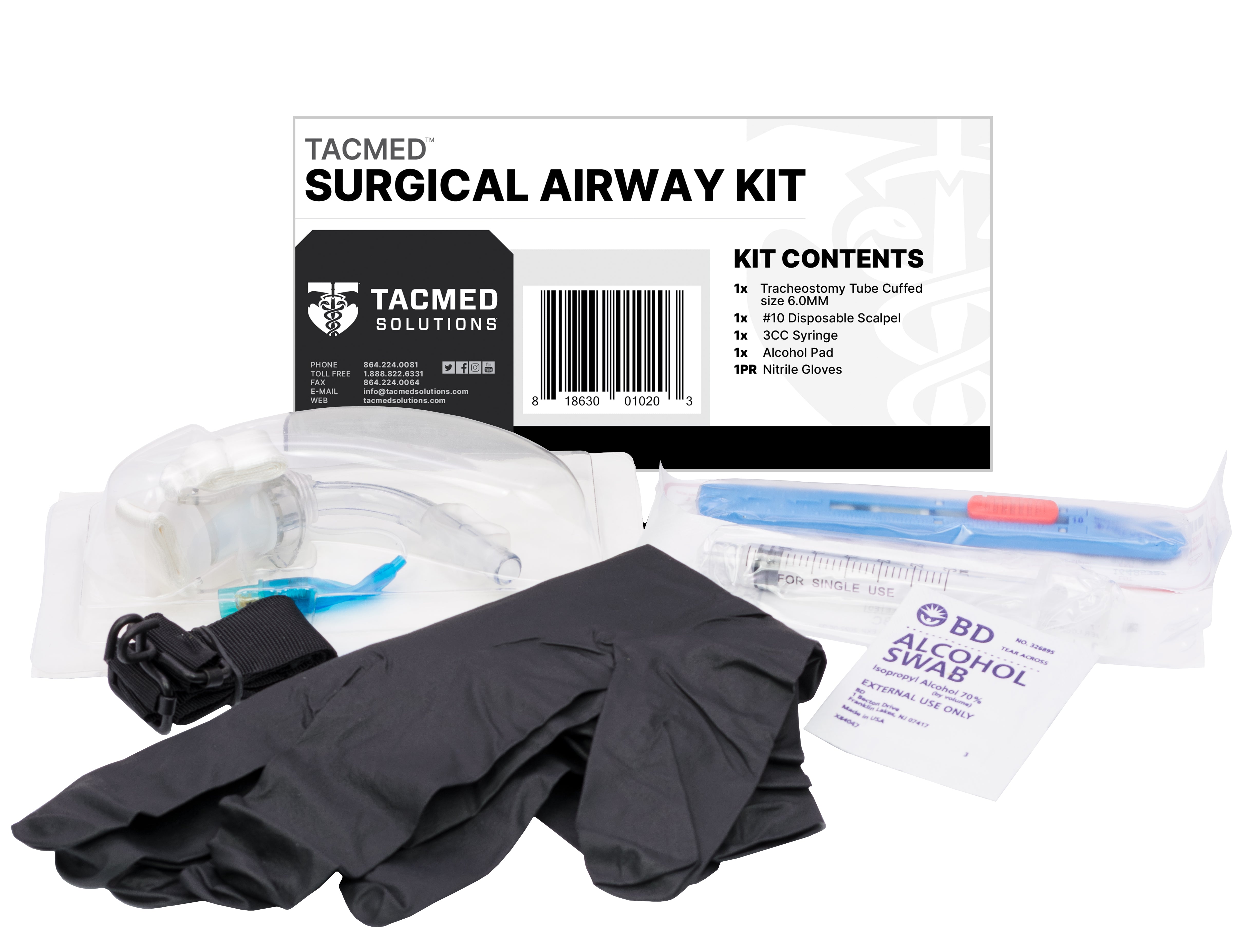 TacMed™ Surgical Airway Kit – TacMed Solutions™